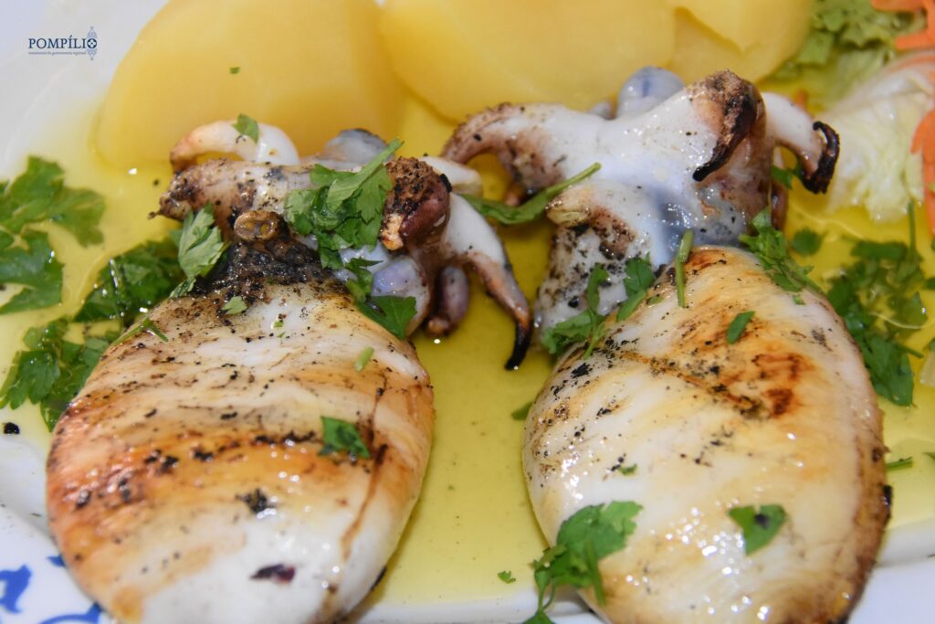 Chocos Grelhados com Molho de Manteiga - receitasdoalentejo.pt